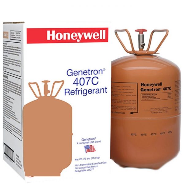 GAS LẠNH HONEYWELL R407C MỸ BÌNH 11.3KG - Vật tư điện lạnh